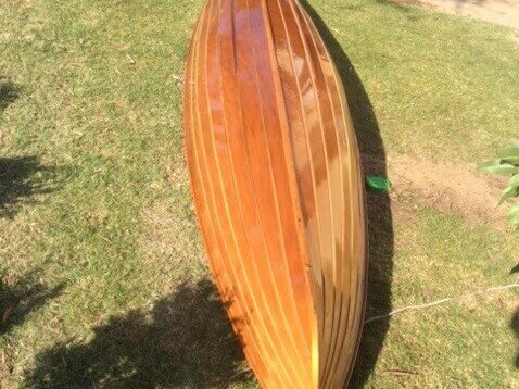 Iain Oughtred Lapstrake Canoe - Duck Flat Wooden Boats
